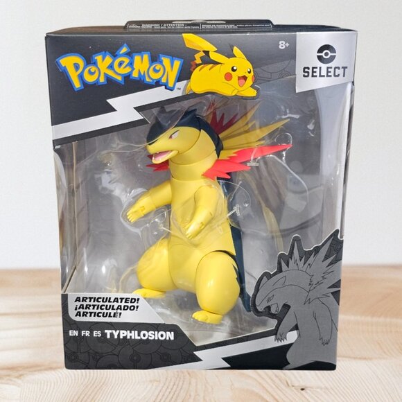 Pokemon | Toys | Pokmon Select Typhlosion Battle Figure | Poshmark